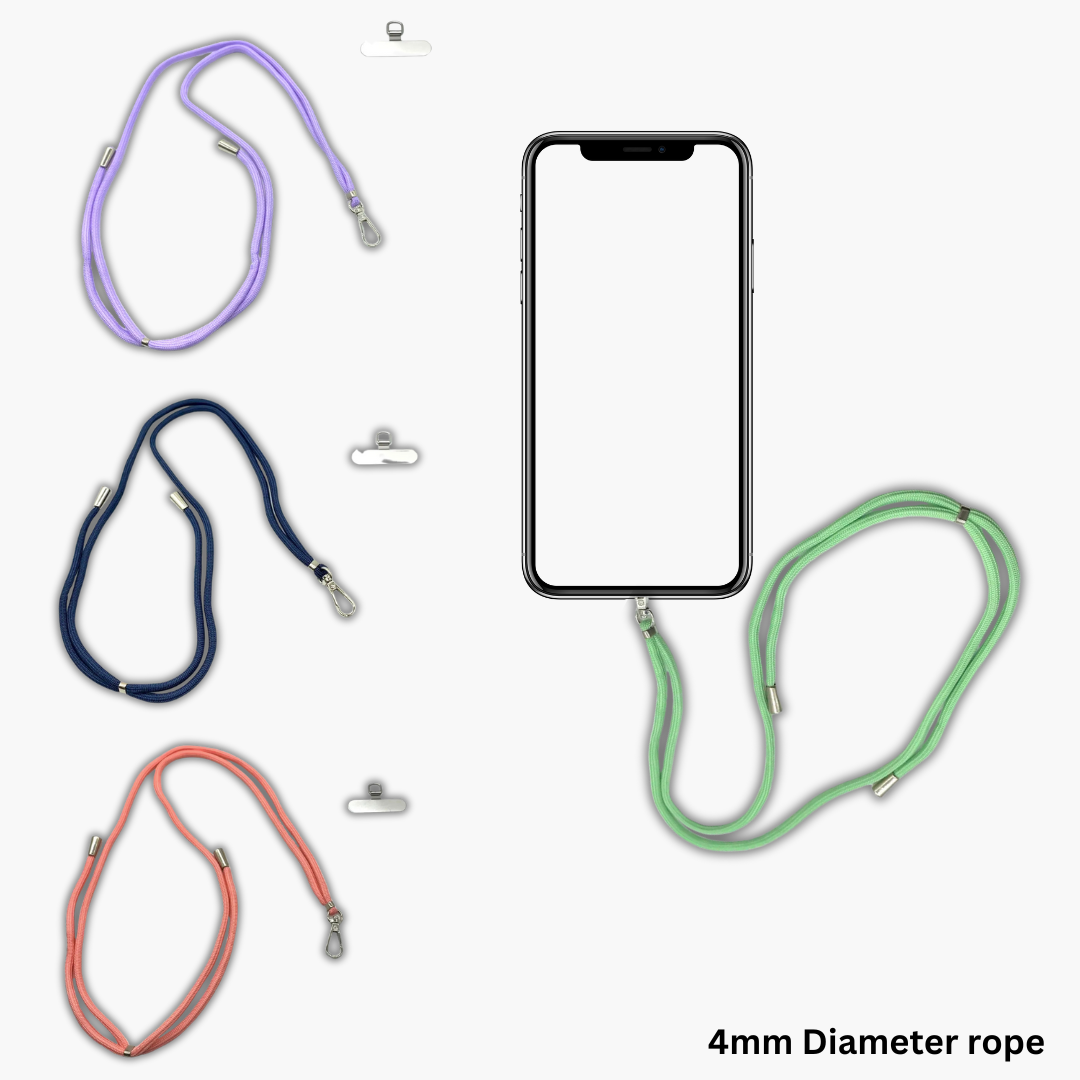 4mm Anti Theft Mobile Lanyard