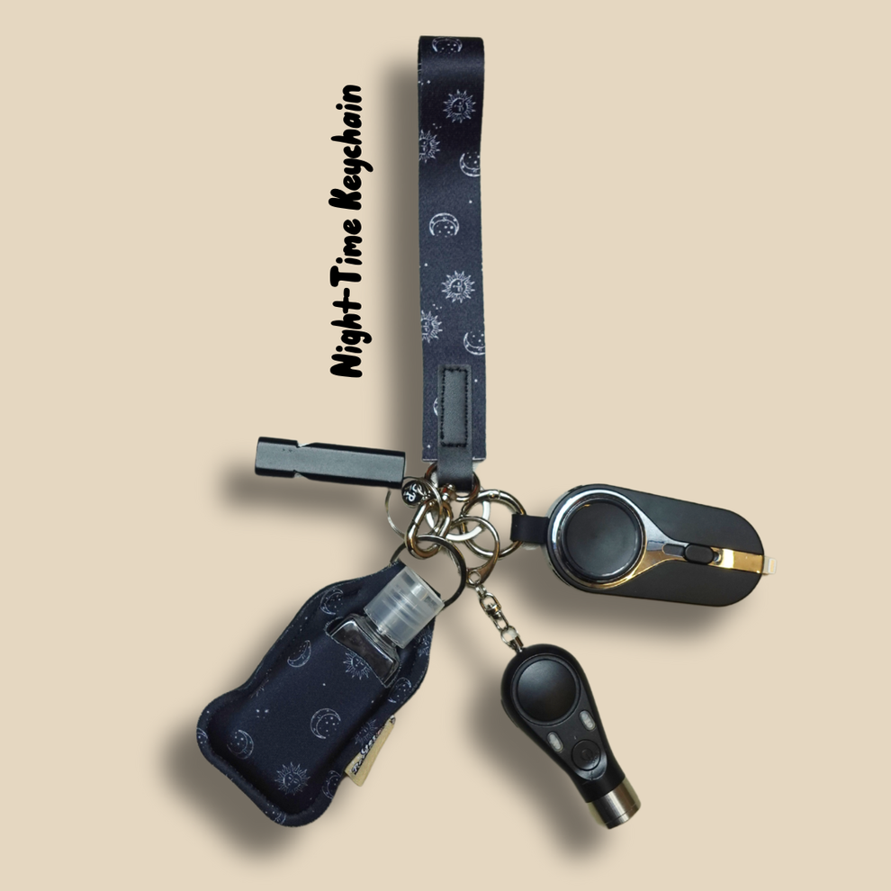 Night-Time UK Legal Safety Keychain Kits – Get Personal